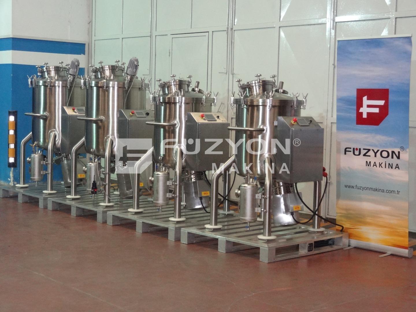LVP Sterile Aseptic Solution Production Tanks - MSlider